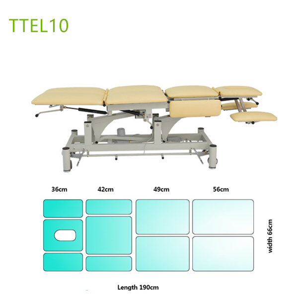 Mutil-Section Electric Treatment Tables-TTEL10 | Rehab Medical